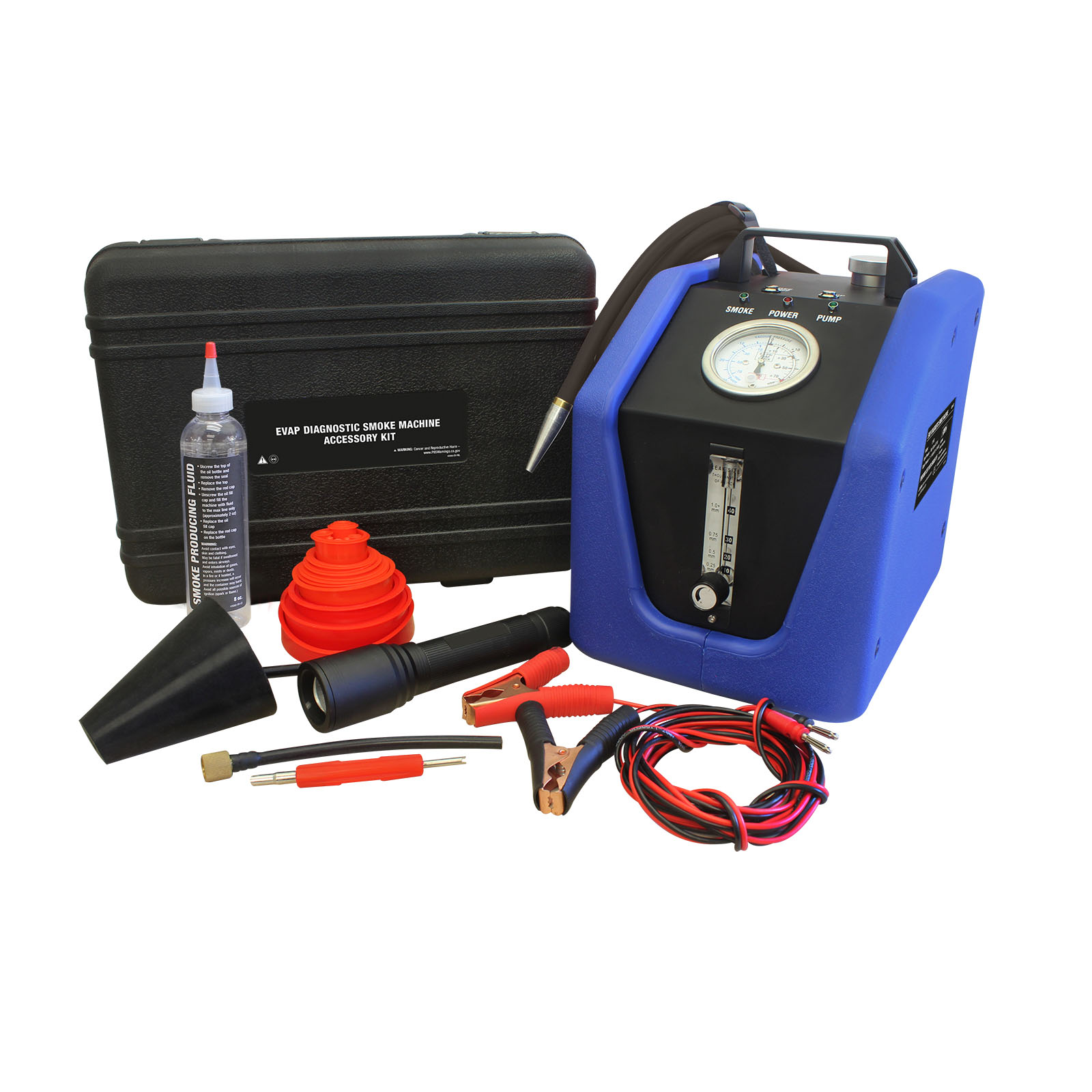 Mastercool 43070 Dual Evap High Pressure Diagnostic Smoke Machine With
